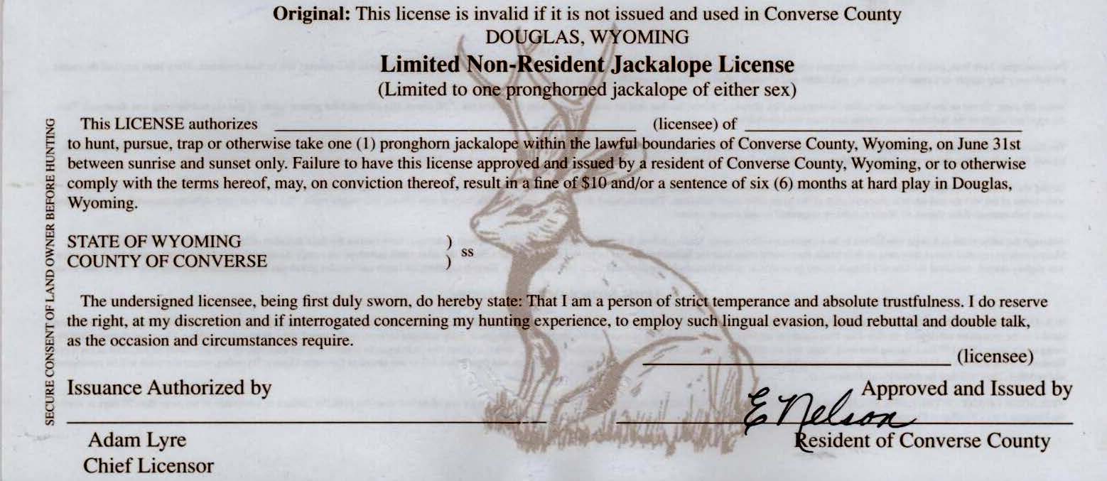 Preserving Culture, or a Brief History of the Jackalope - Dilettante Army